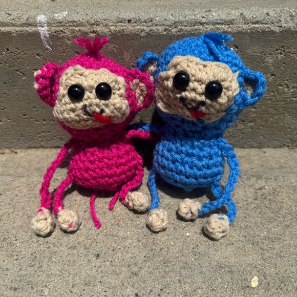 Toys | Handmade Monkey Plush | Poshmark